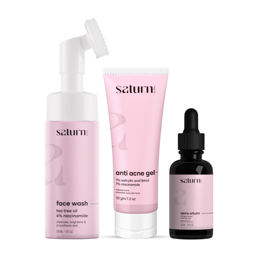 Buy Saturn by GHC Anti Acne Face Wash Kit for Clear Skin