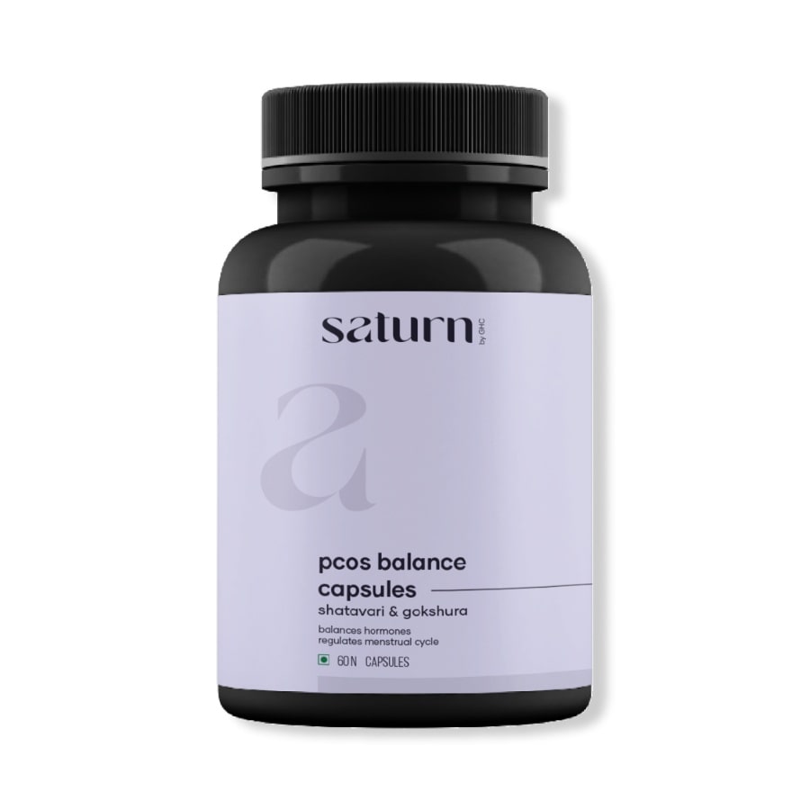 Saturn PCOS Capsules with Shatavari & Gokshura | Saturn – Saturn by GHC